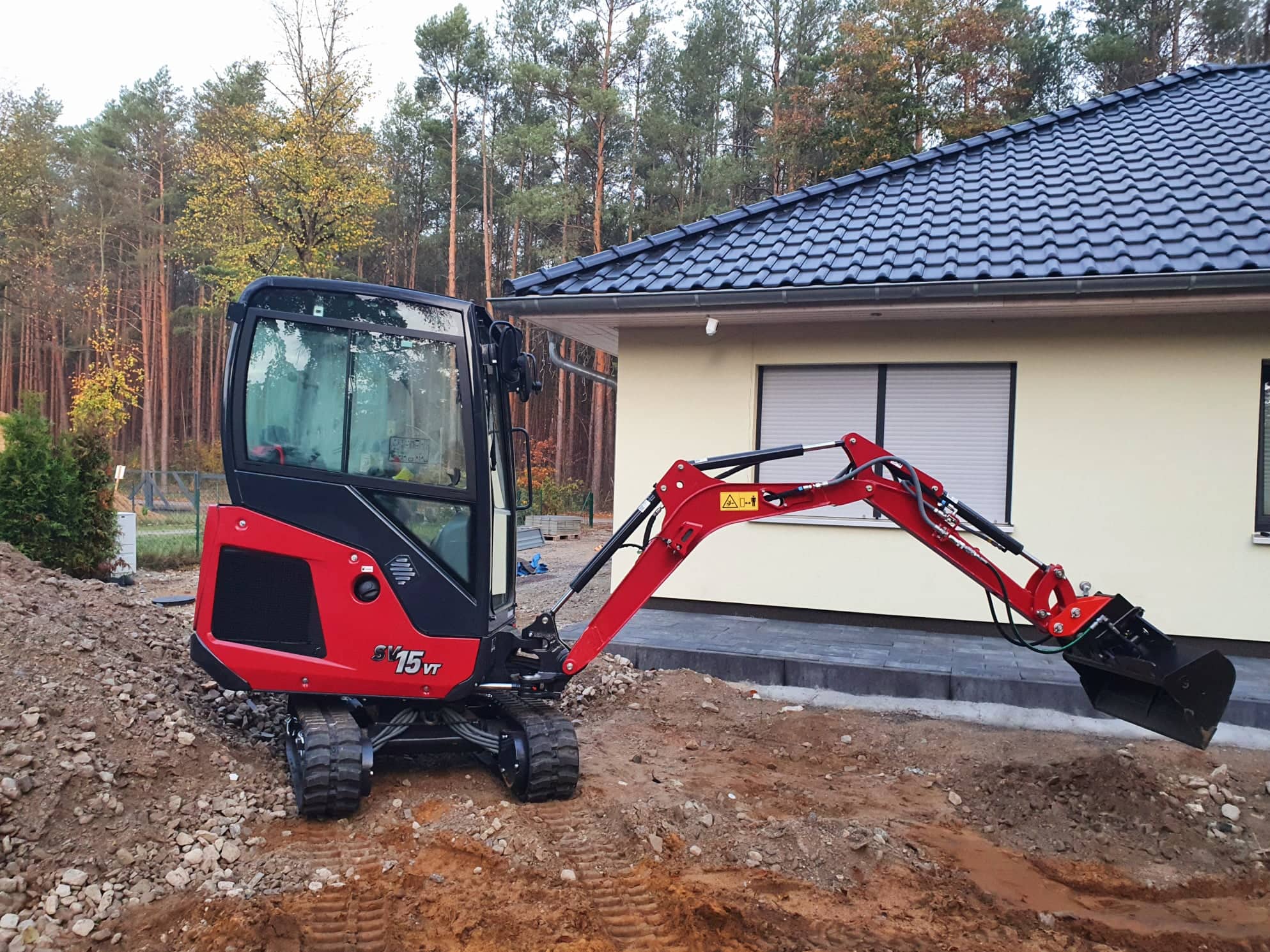 Minibagger 1,6t – Baggerverleih Borkheide